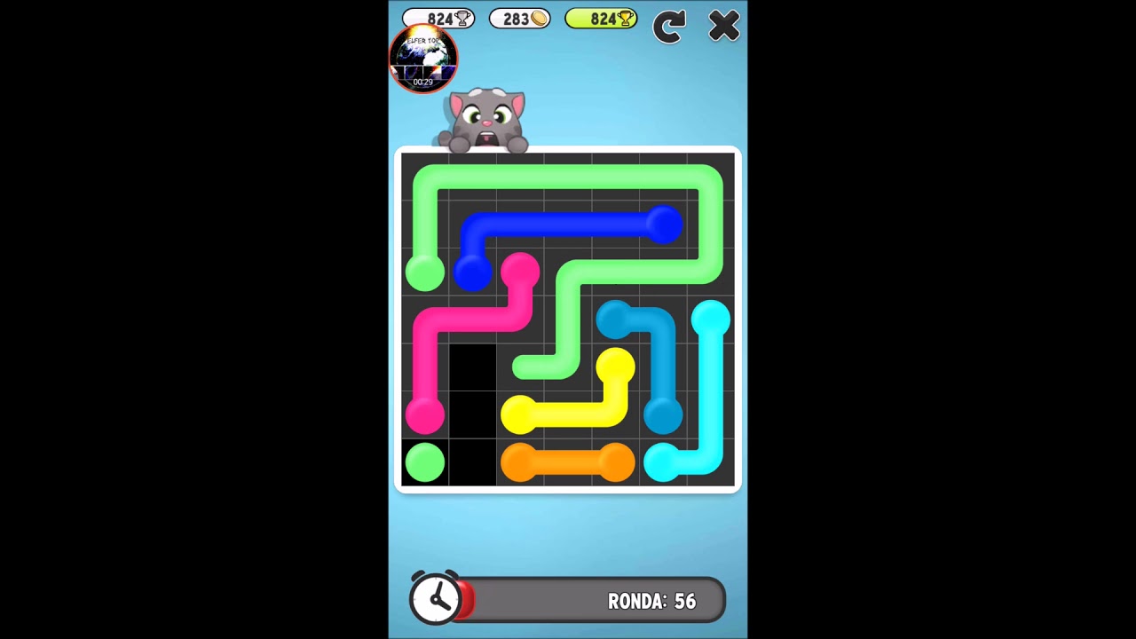 JUGANDO MI TALKING TOM CONECTA / ИГРАТЬ МОЙ ГОВОРИТЬ TOM CONNECT ...