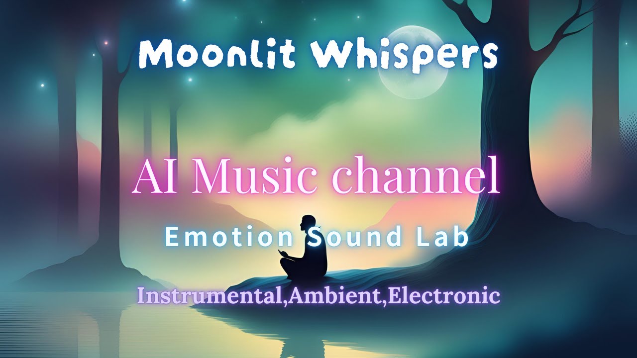 Moonlit Whispers: An Ambient & Electronic Soundscape #aimusic # ...