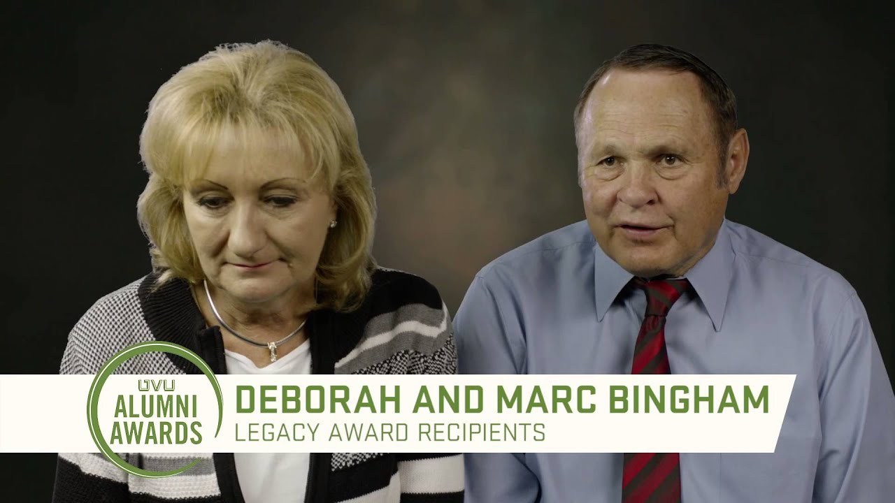 UVU: Marc and Deborah Bingham - Legacy Award - YouTube