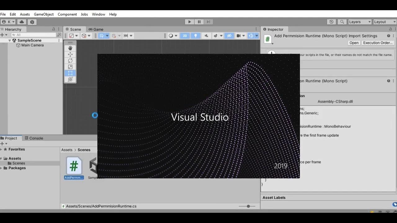 How to request multiple permission at once in Android #unity3d #unity3dgames - YouTube