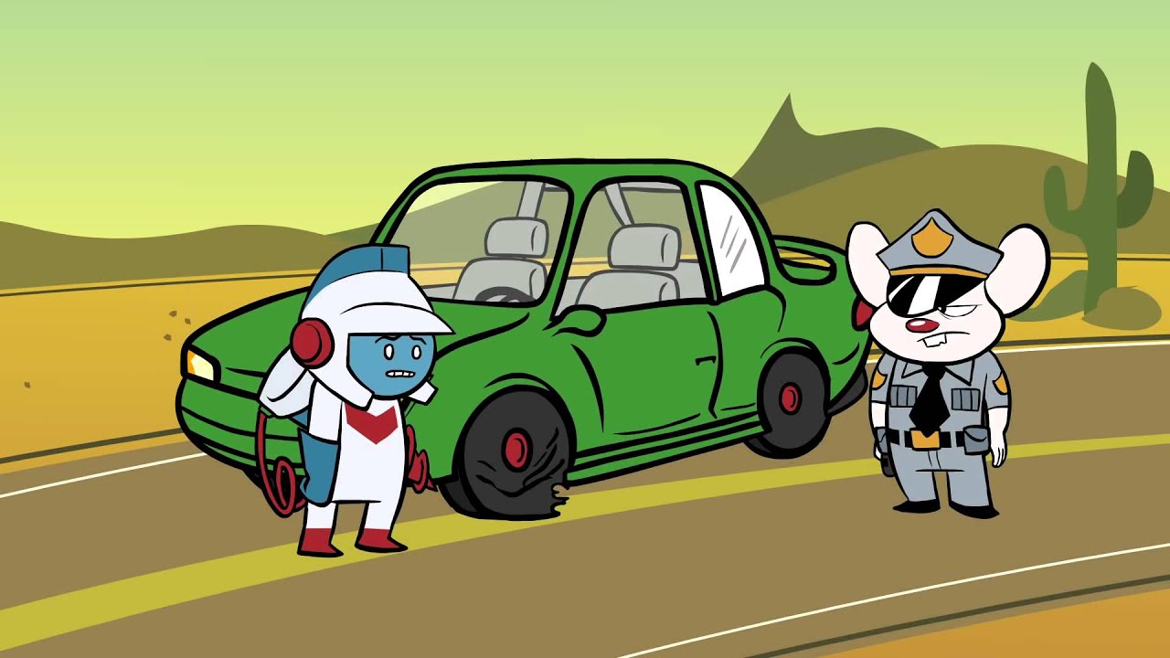 Mappy Episode 4 Dig Dug and Mappy Are Friends (shifty look) - YouTube