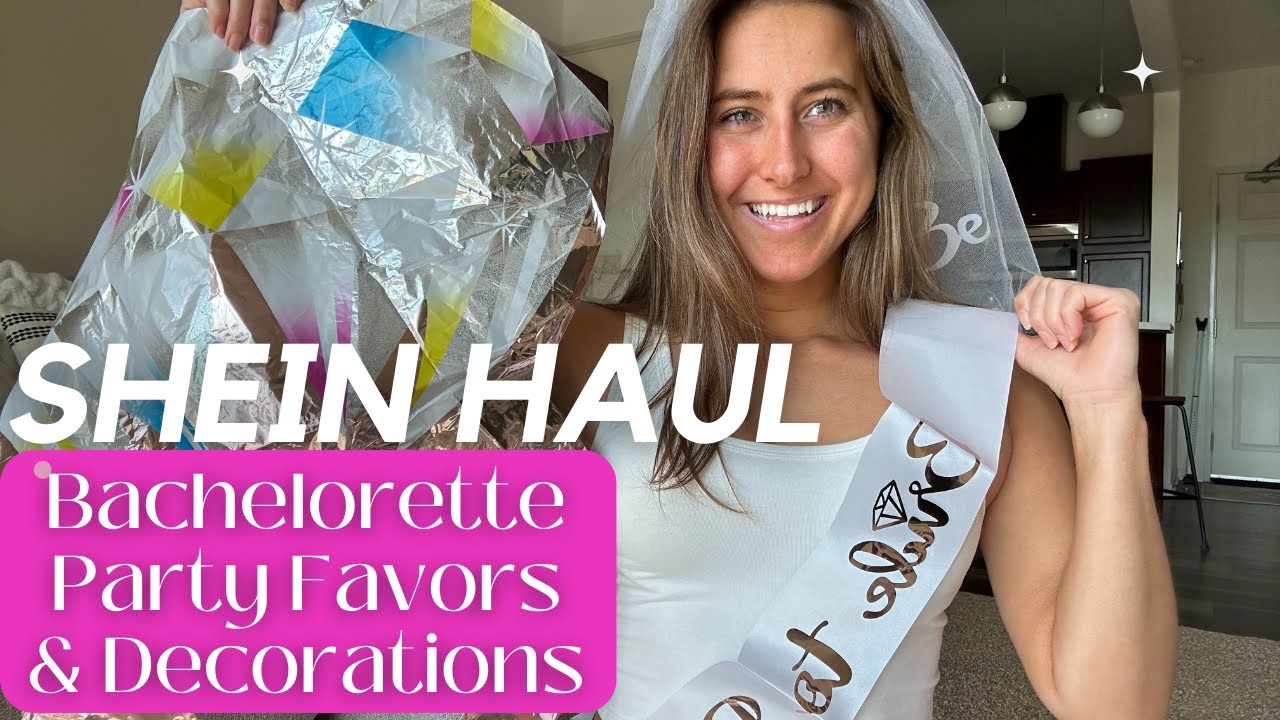 Bachelorette Party: SHEIN Affordable Decorations & Party favors ...