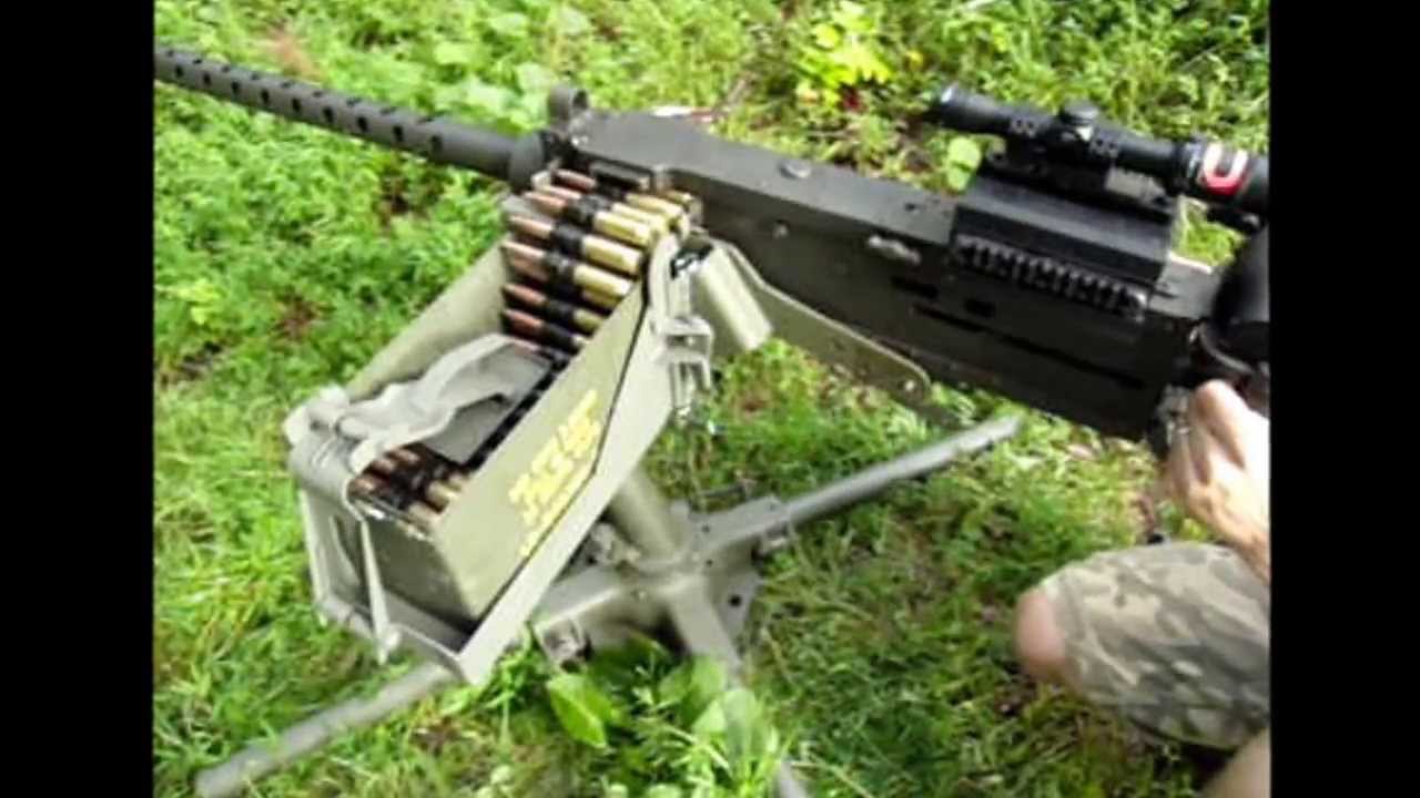 .50 BMG M3AC/M2HB Video With M.O.A.T Crank Fire - YouTube