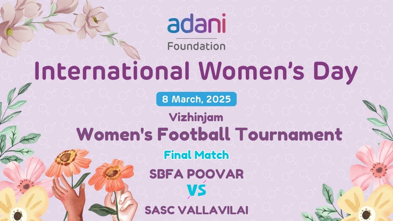 Adani Foundation | Final - SBFA Poovar vs SASC Vallavilai - YouTube