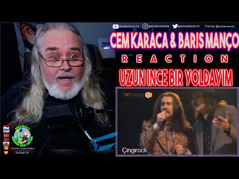 Cem Karaca - Barış Manço Reaction - Uzun İnce Bir Yoldayım - First Time Hearing - Requested