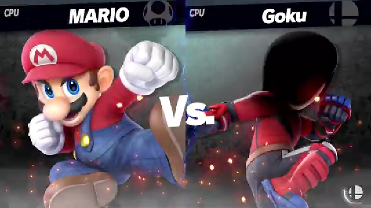 Super Smash Bros. Ultimate - Battle #320 Mario VS Goku - YouTube