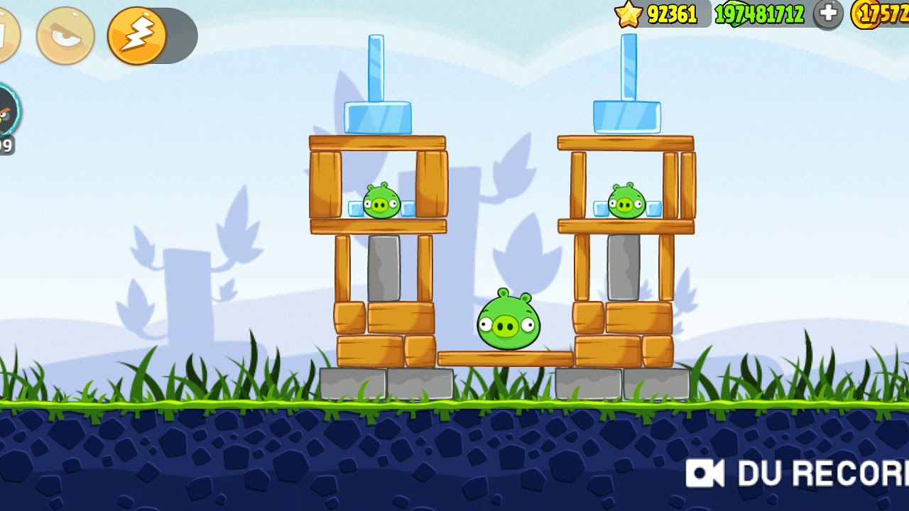 Old games#1:Angry birds 1ep,1stage,levels 1-21 - YouTube