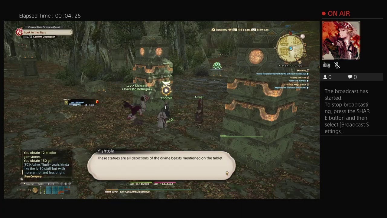Davesto-Bolingra's Live PS4 Broadcast - Final Fantasy XIV ...