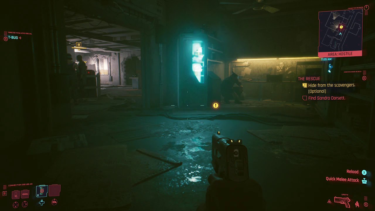 Cyberpunk 2077 Get to Hide From the Scavengers - YouTube