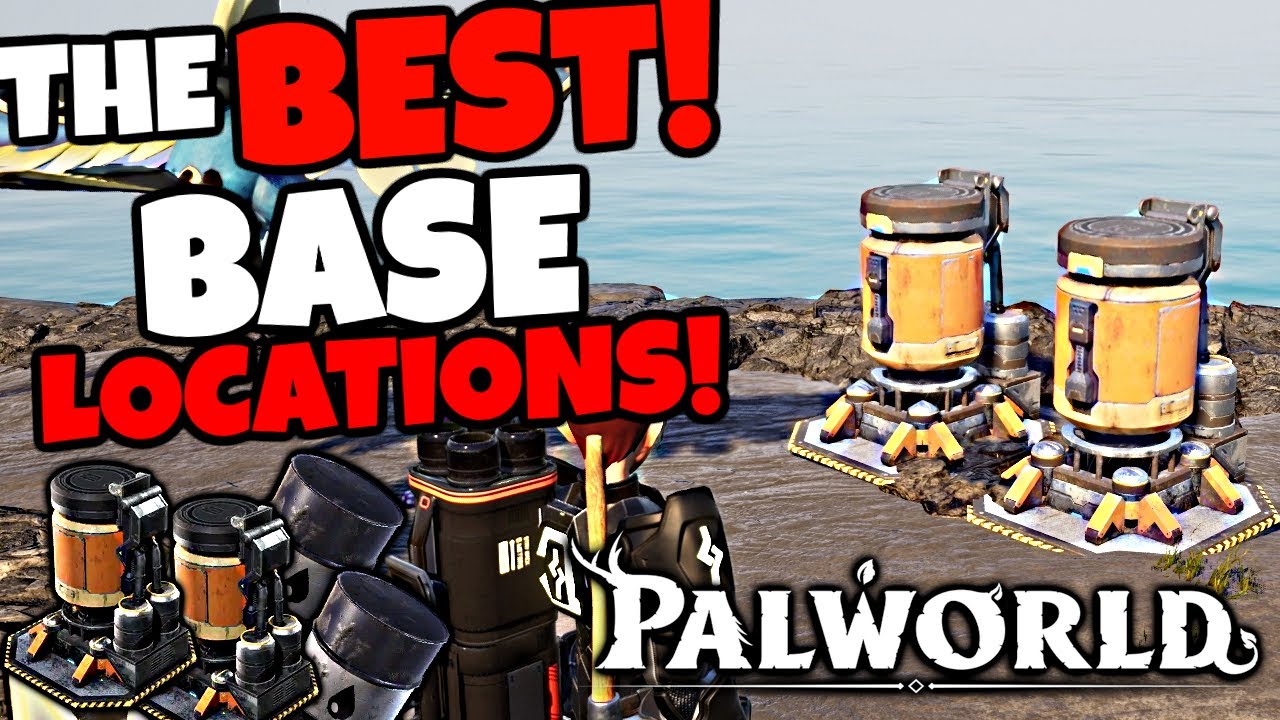 Palworld - The Best Crude Oil Base Build Setup & Base Locations - YouTube