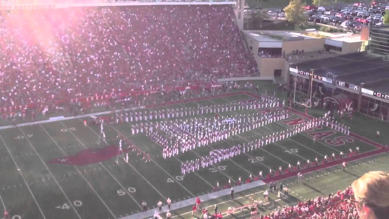 Arkansas Razorbacks Call of the Hogs - YouTube
