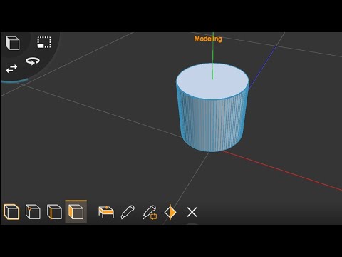 how to make a smooth cylinder or circle model in prisma 3d. - YouTube
