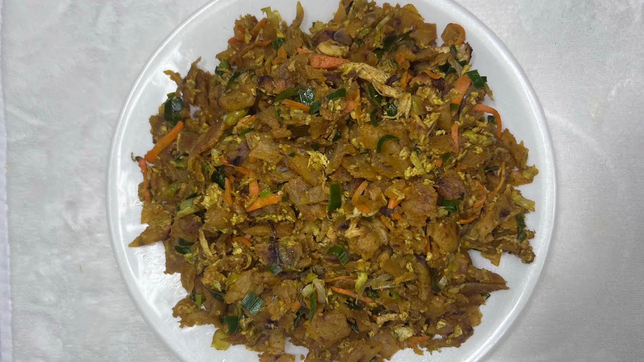 Chicken Kottu recipe in srilankan style | Kothu parota - YouTube