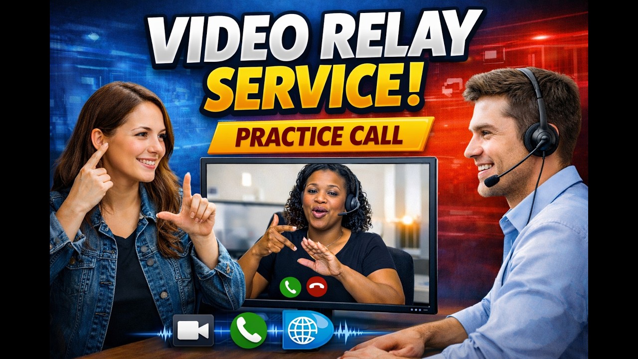 VRS Interpreter Practice | Calling a CPA Office (Mock Scenario) - YouTube