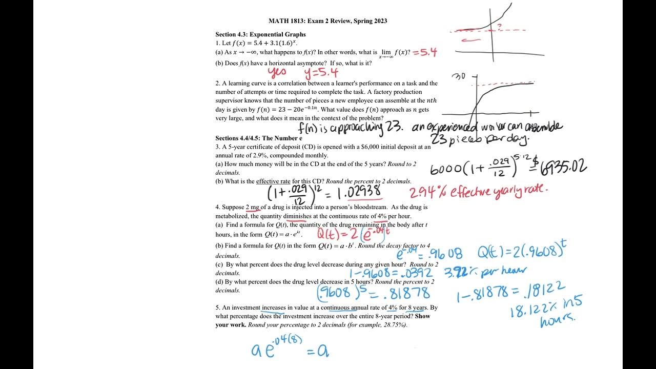 1813_Exam2 Review_S23 part 1 - YouTube