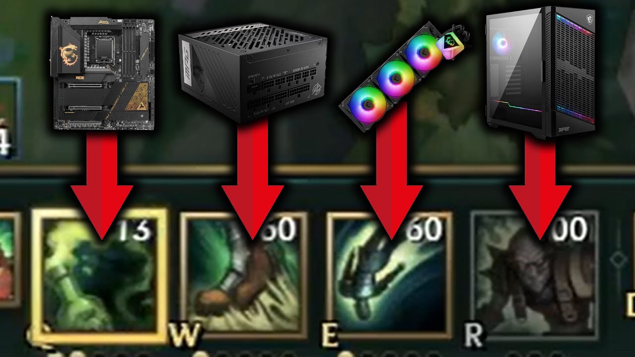 LoL mit Computer-Teilen spielen - YouTube