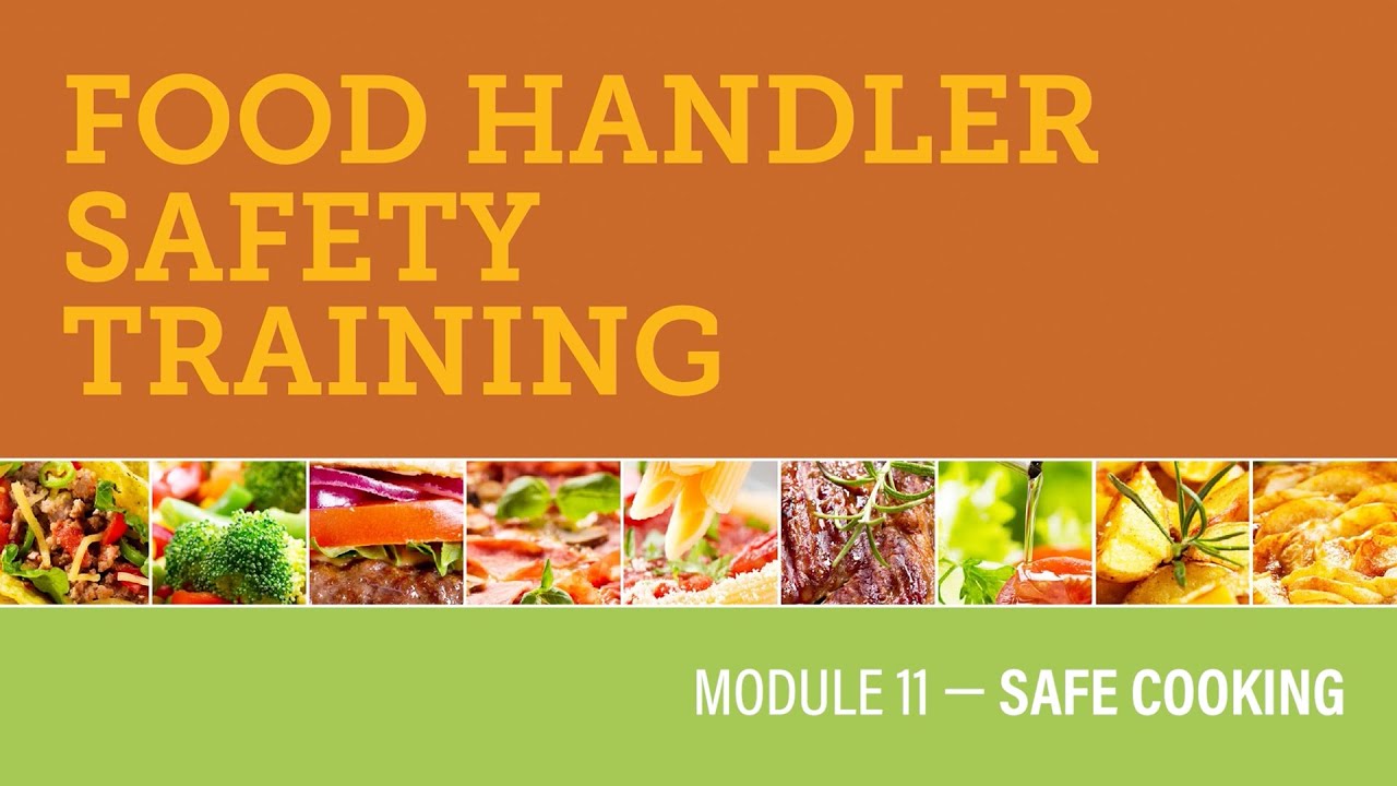 Module 11 — Safe Cooking - YouTube