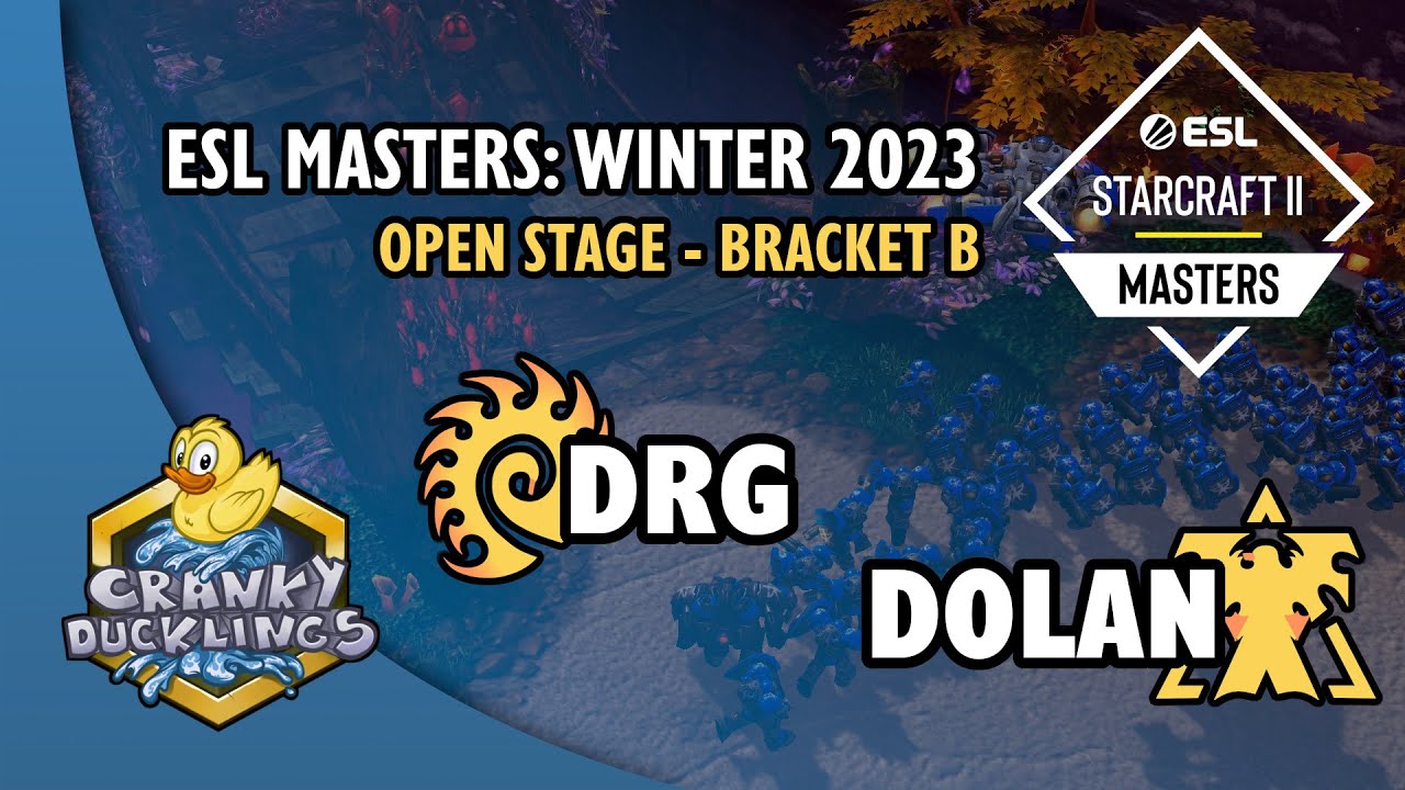 DRG vs Dolan - ZvT | ESL SC2 Masters: Winter 2023 - Open Stage ...