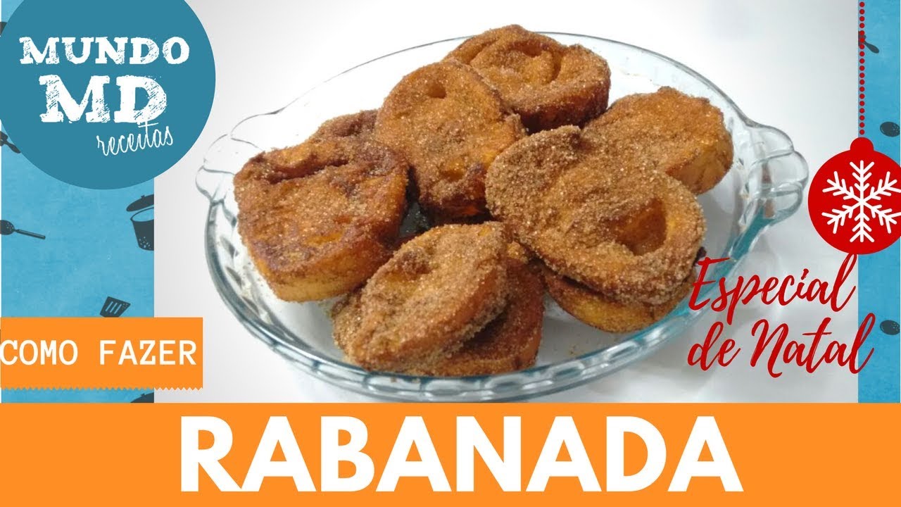 COMO FAZER RABANADA do jeito mais RÁPIDO - YouTube