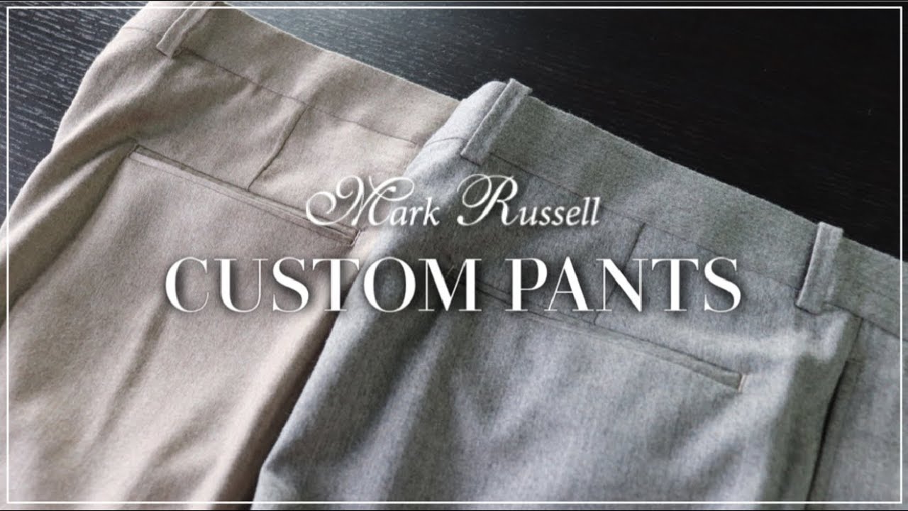 Custom Pants | Mark Russell Clothing - YouTube