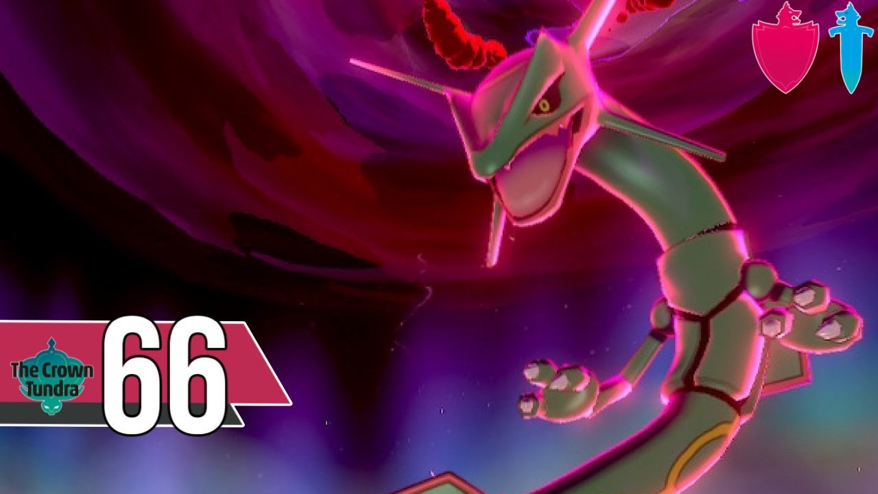 Pokémon Sword #66 • Dynamax Adventure • Rayquaza The Sky High Pokémon ...