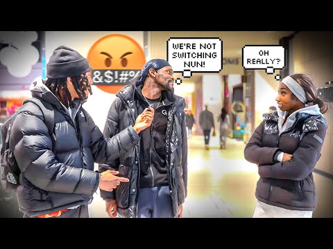 Making Couples Switch Phones 💔 *LOYALTY TEST* TORONTO PUBLIC INTERVIEW