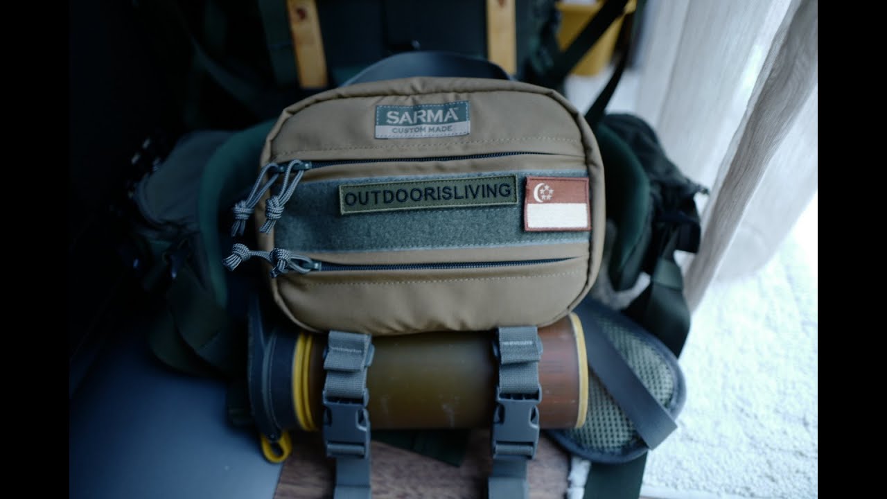 What's inside my Sarma Custom Made EDC Pack - YouTube