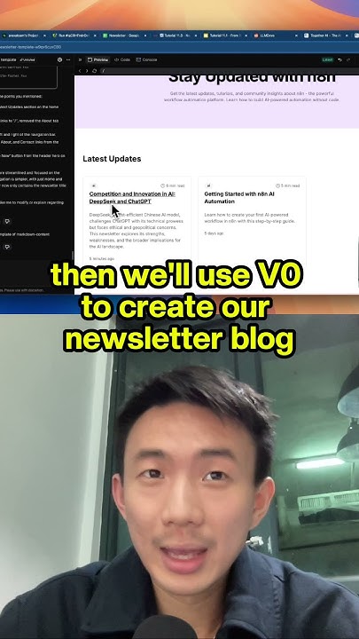 AI Agent Turning Reddit Posts into Newsletter: DeepSeek R1 + v0 + Apify [No-code] - YouTube
