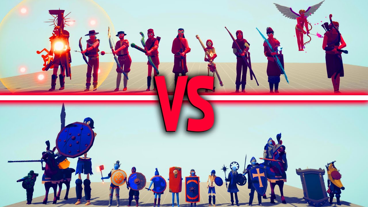 ARROW team vs SHIELD team #2 | TABS - Totally Accurate Battle Simulator ...