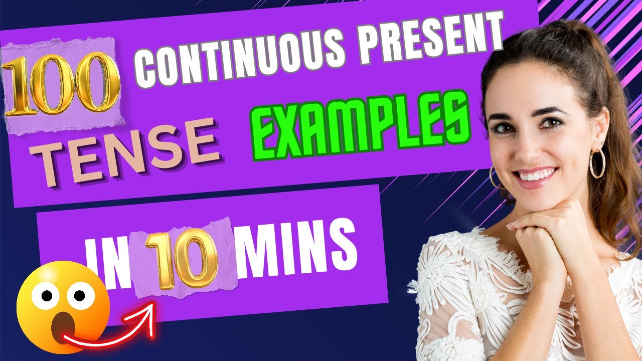 100 Present Continuous Tense Examples in 10 mins (TAMIL) - YouTube