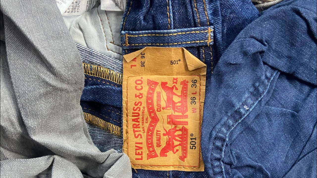 UNBOXING MEN LEVIS JEANS US BALE // COMMUTER at 501 ang nahalo… PANALO ...