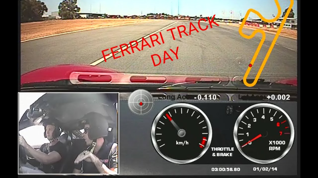 Ferrari 360 Modena Track Day - YouTube
