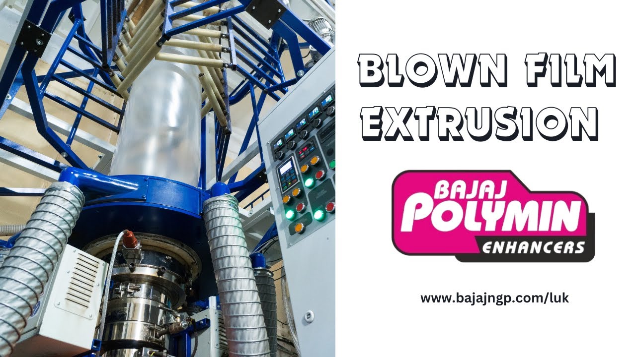 Manufacturing Process of Blown Film Extrusion #blownfilmmachine # ...