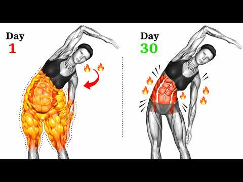 Effective BELLY FAT Exercises at Home 🔥 30-Min STANDING Workout | Lose Weight & Tone Your Core