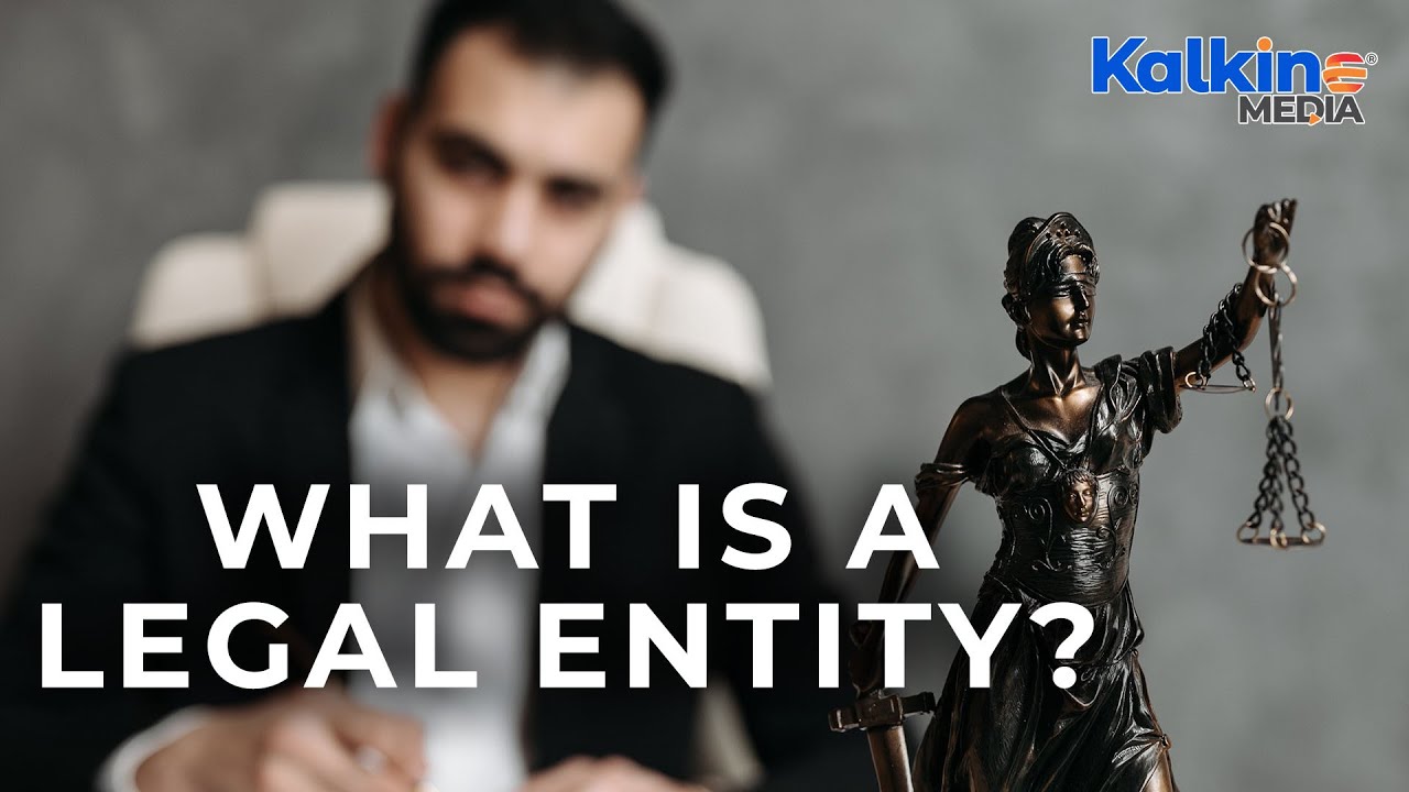 What is a legal entity? - YouTube