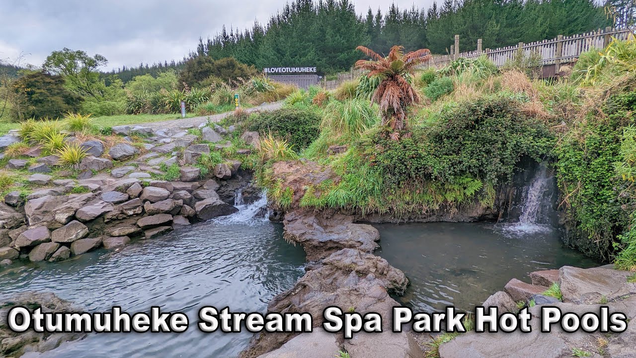 Otumuheke Stream Spa Park Hot Pools - YouTube