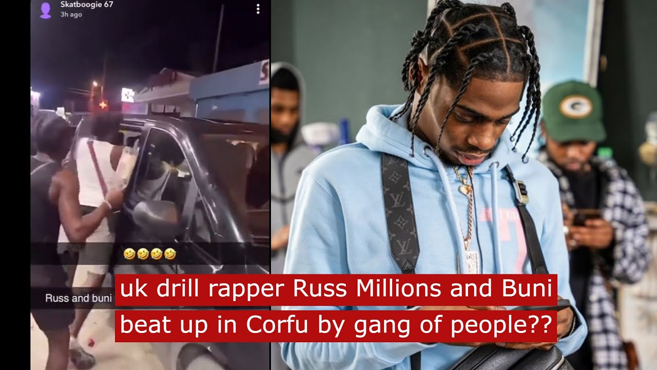 uk drill rapper Russ Millions and Buni b*at up in Corfu?? #ukdrill ...