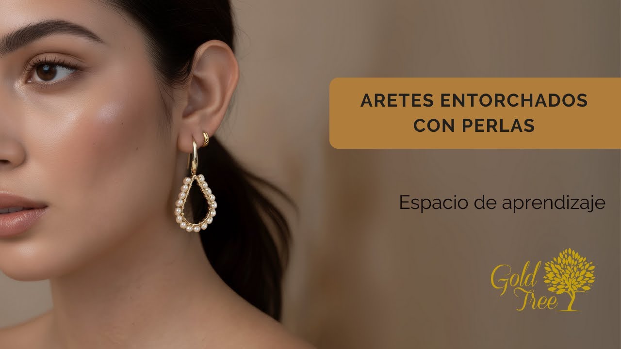 Cómo Hacer Aretes con Perlas Entorchadas | Tutorial Fácil de Joyería ...