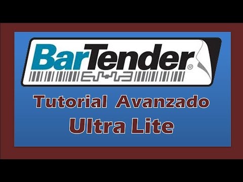Bartender™ UltraLite Guía Avanzada para Formularios de Etiquetas Tutorial - YouTube