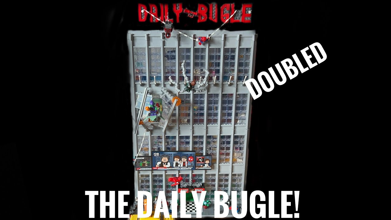 I doubled the lego daily bugle! - YouTube