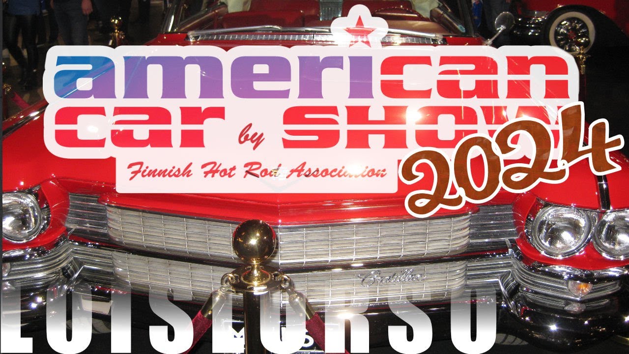American Car Show 2024 - Kurkkaus kaaroihin - YouTube