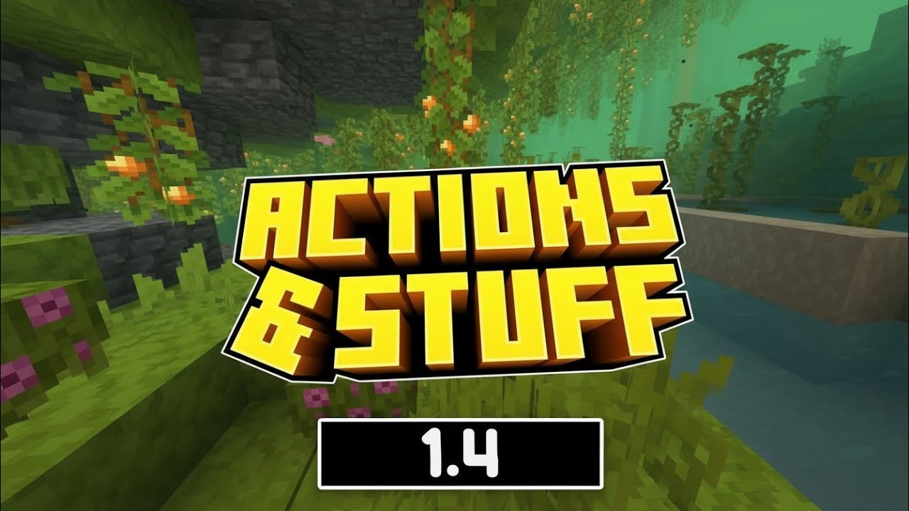 Actions and Stuff minecraft PE mod🔥 @BulkyStar - YouTube