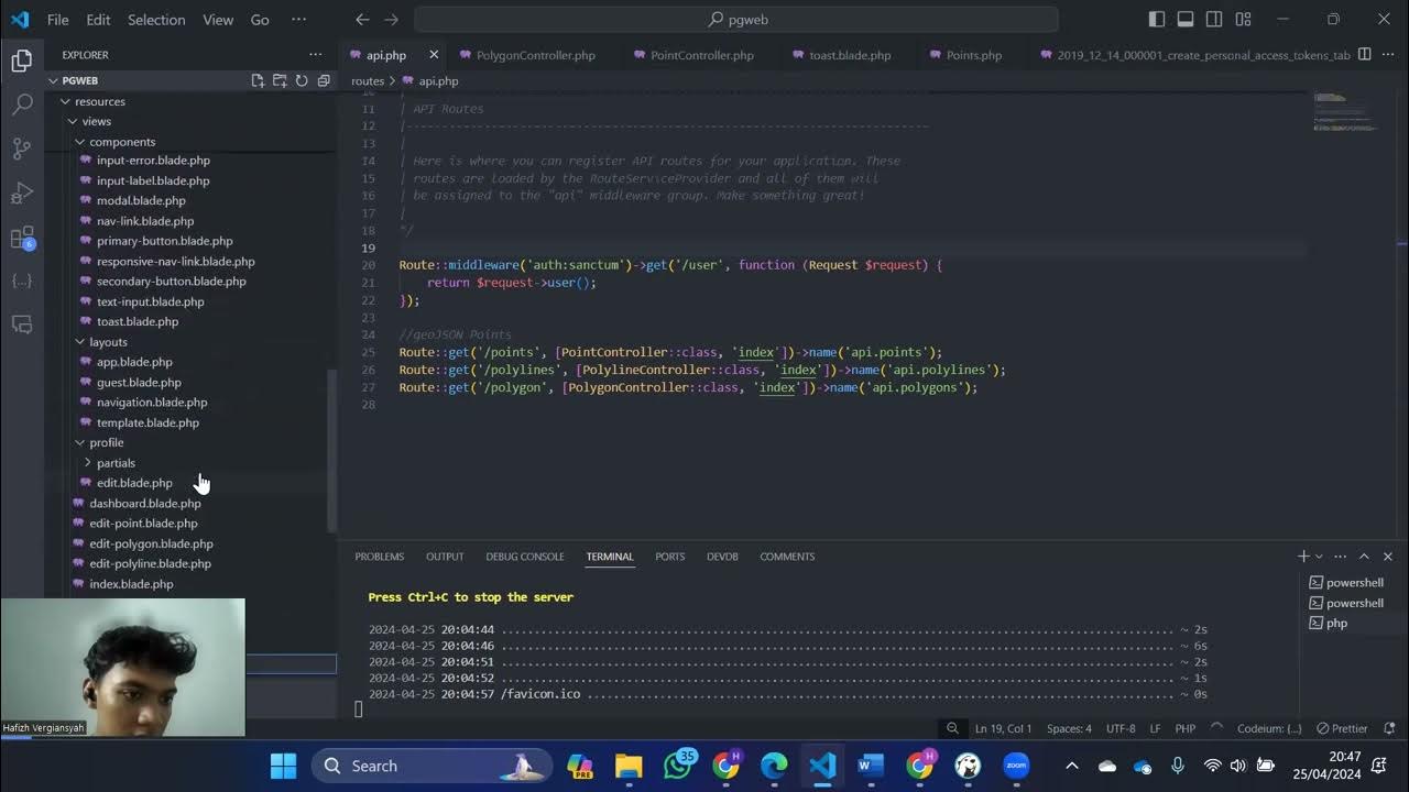 Pemrograman Geospasial Website Acara 6 API Geojson Services - YouTube