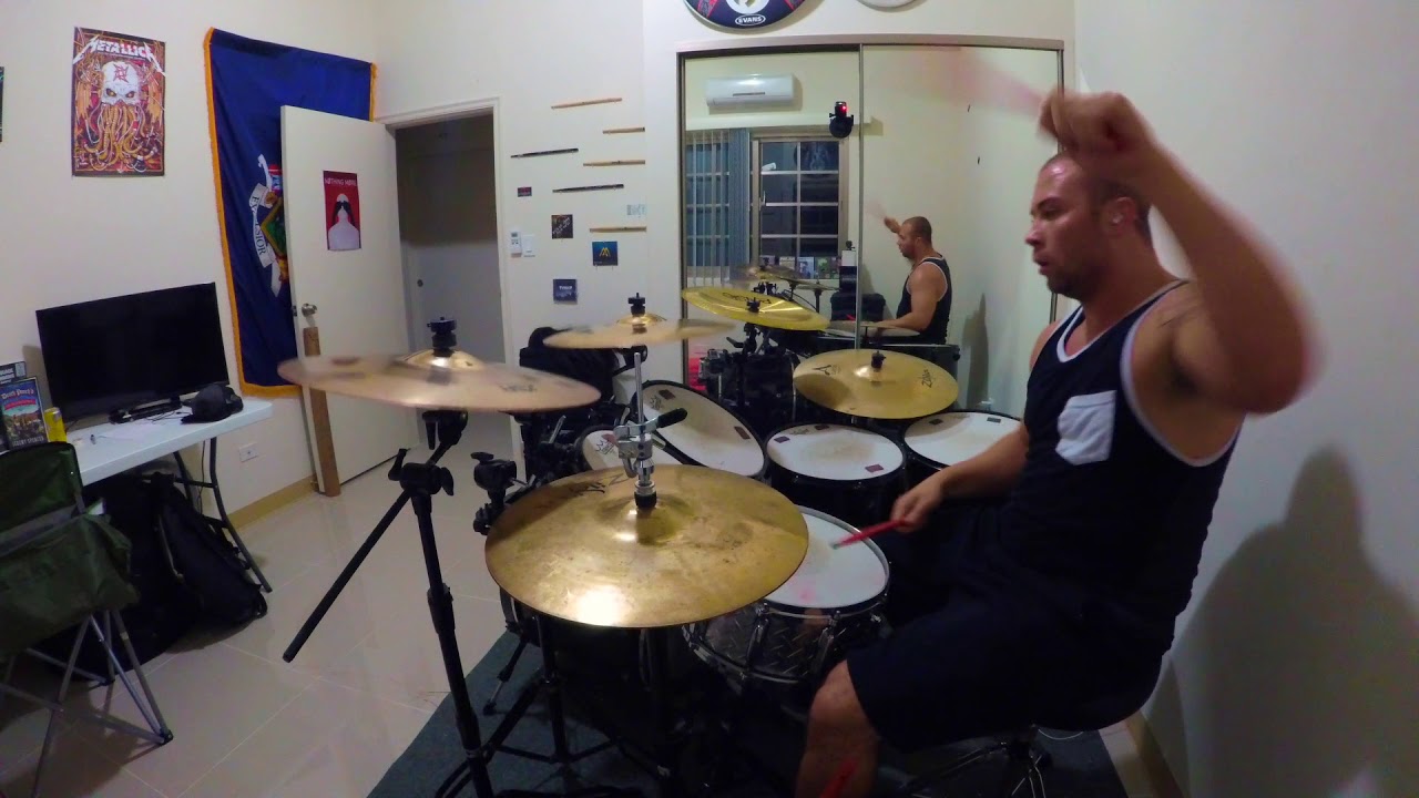 GIVE AWAY ANNOUCEMENT!!! BLACK TIDE- WALKING DEADMAN (DRUM COVER) BY KYLE COE - YouTube Music