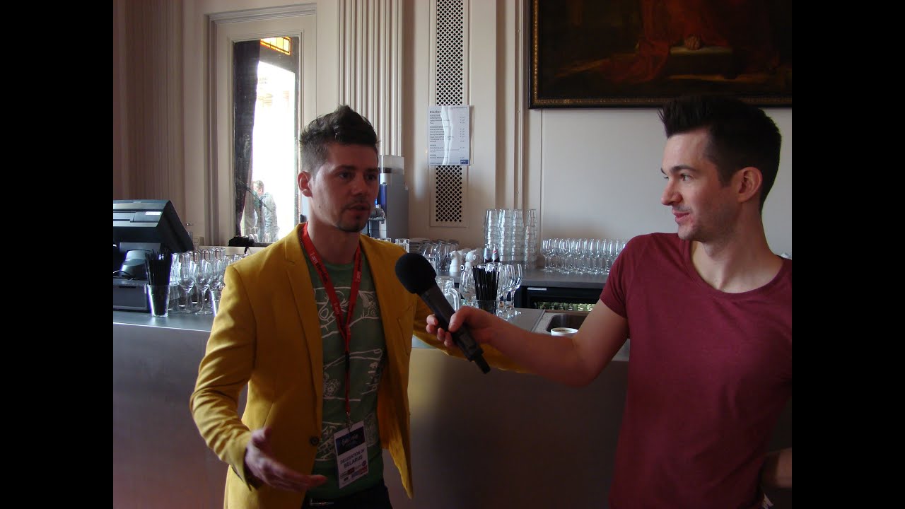 Interview with TEO (Belarus) at Eurovision in Concert - YouTube