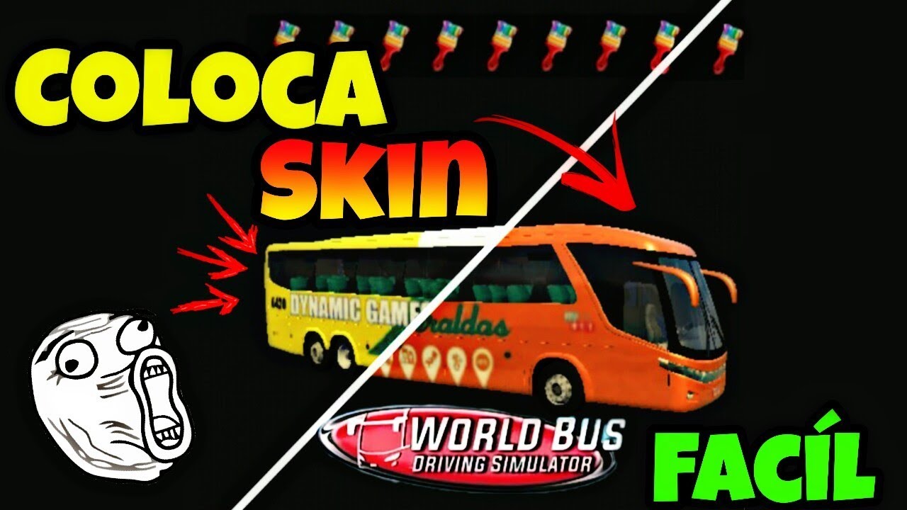 Tutorial-Como colocar Skin al Juego World Bus Driving Simulator bien ...