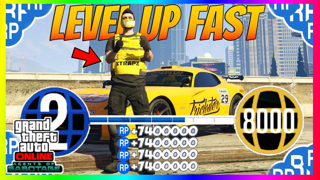 *SOLO* THE FASTEST WAY TO LEVEL UP IN GTA 5 ONLINE THIS WEEK (LEVEL 1 ...