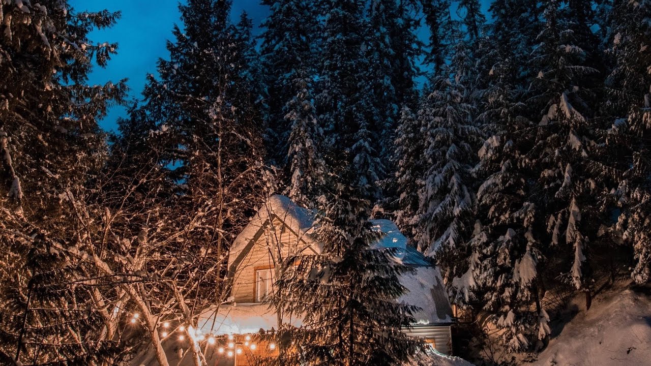 Snowy forest walk asmr crunchy footsteps crunching snow - YouTube