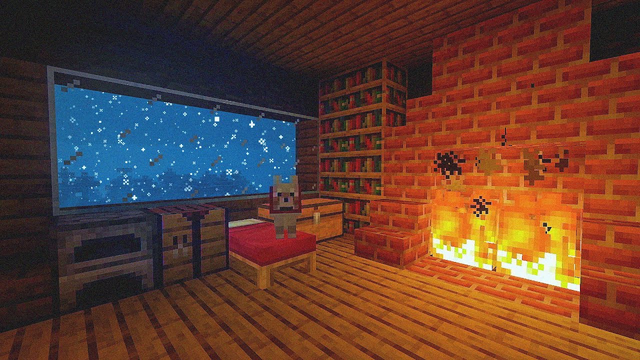 1 Hour of Relaxing Minecraft Music with Cozy Ambience - YouTube