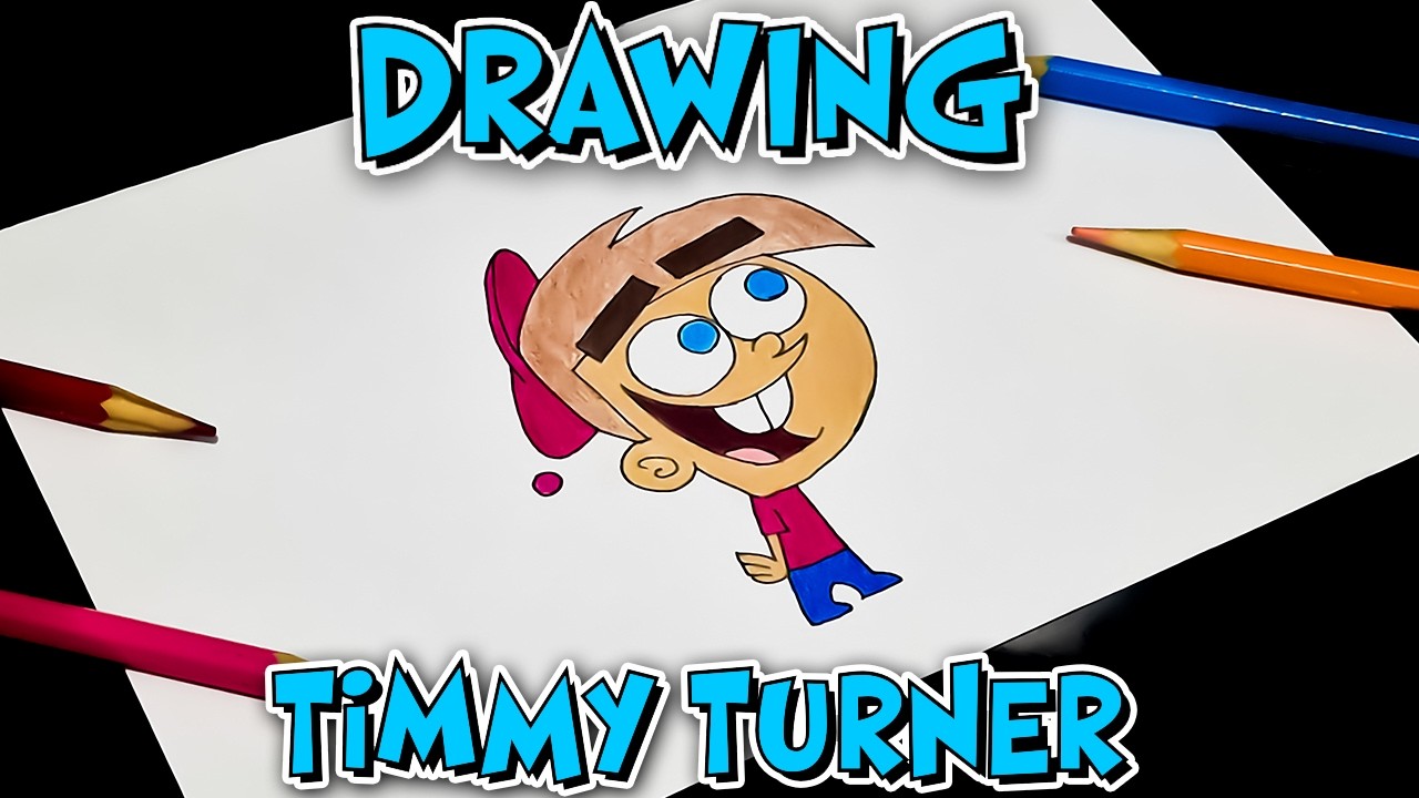 How To Draw Timmy Turner - The Fairly OddParents - YouTube